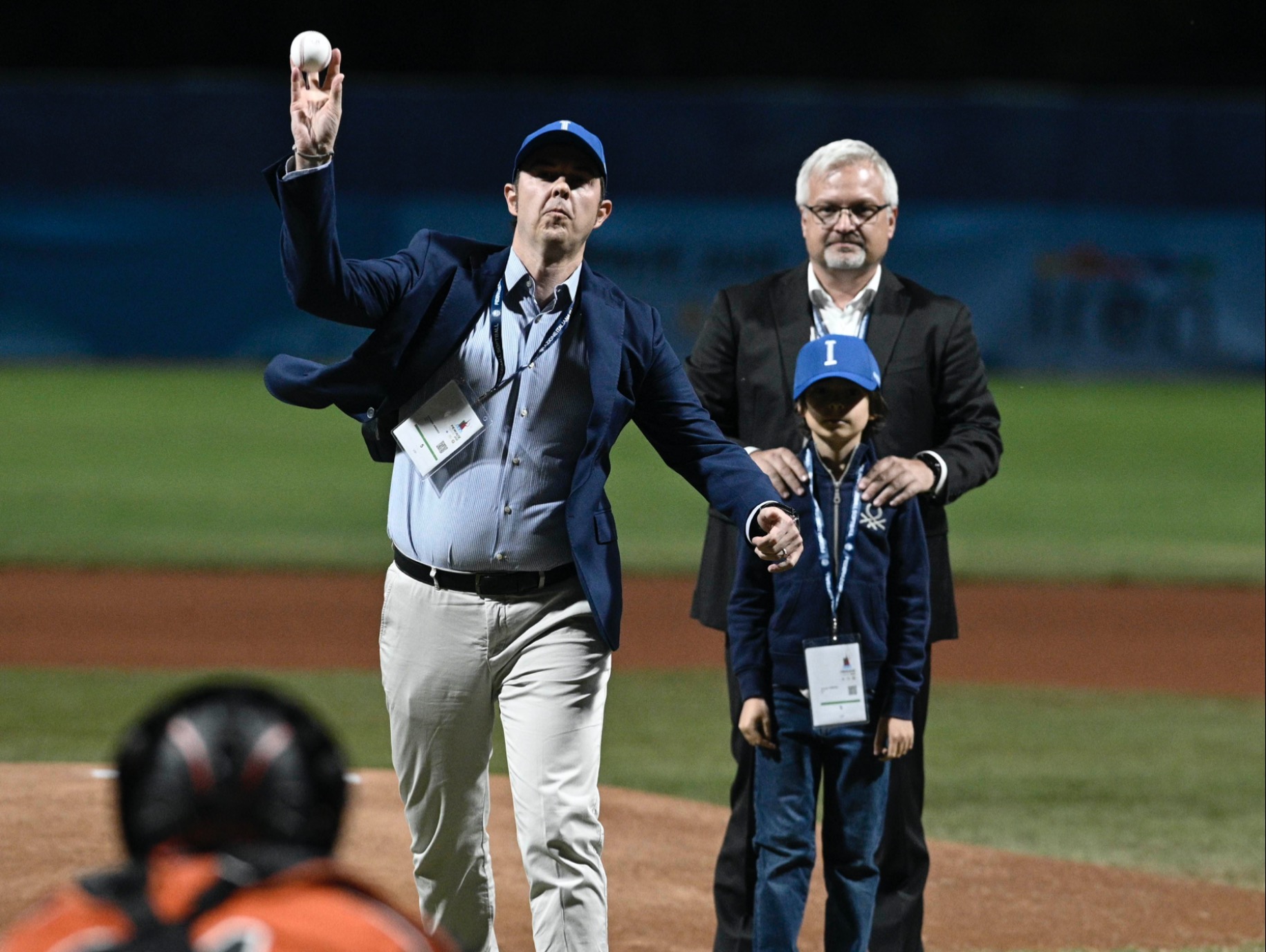 Prima della finalissima doppio primo lancio di Christian Aimaro e ...