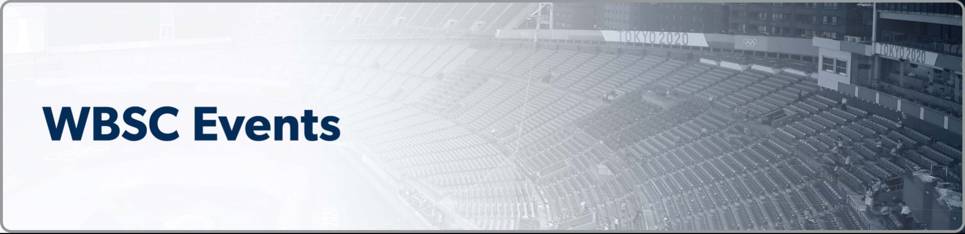 WBSC - World Baseball Softball Confederation