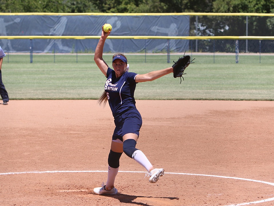 Georgina Corrick de Gran Bretaña, Jocelyn Alo de EE. UU. y Baylee ...