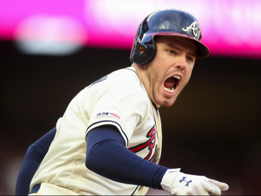 Freeman shows no mercy, even if opposing pitcher is his son - World ...