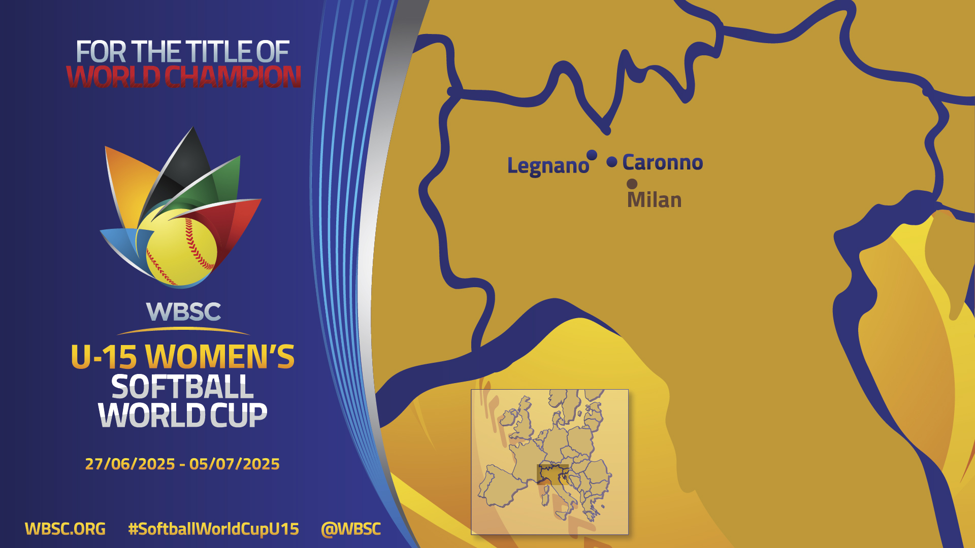 Legnano replaces Bollate as WBSC U-15 Women's Softball World Cup 2025 host - World Baseball ...