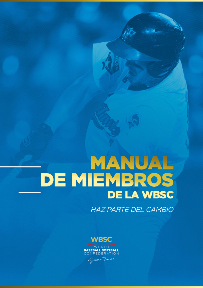 Manual de Miembros WBSC - wbsc.org