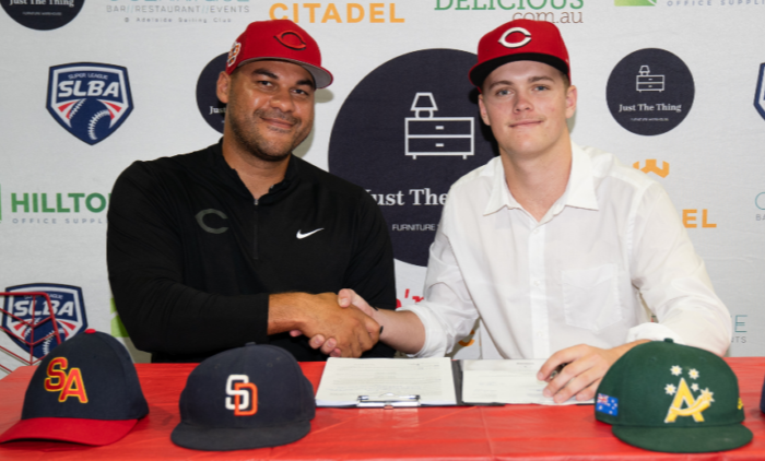 Australian 18-year-old Drew Davies signs for Cincinnati Reds - World ...