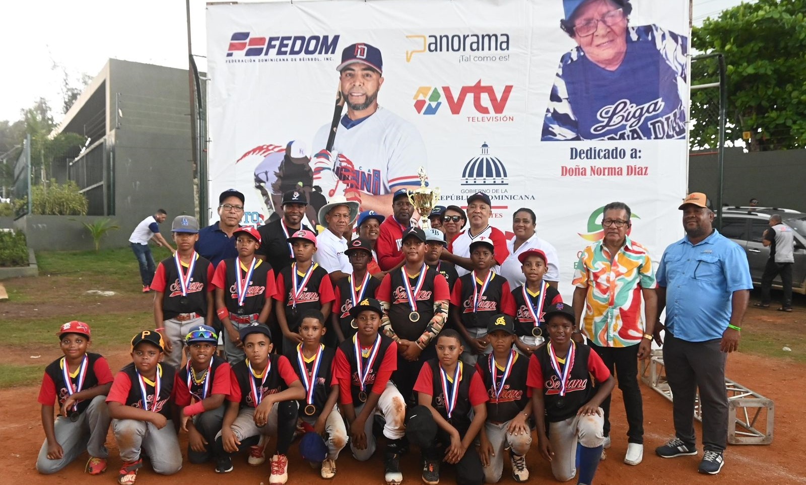 Cristian Serrano League wins U-10 Dominican National Championship ...