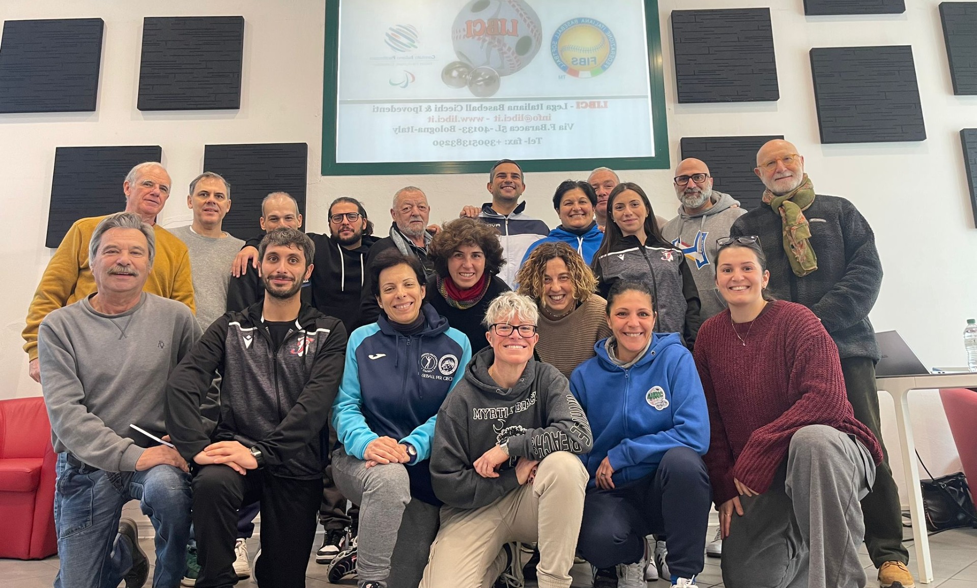 Italian Blind Baseball Association promotes workshop on visually ...