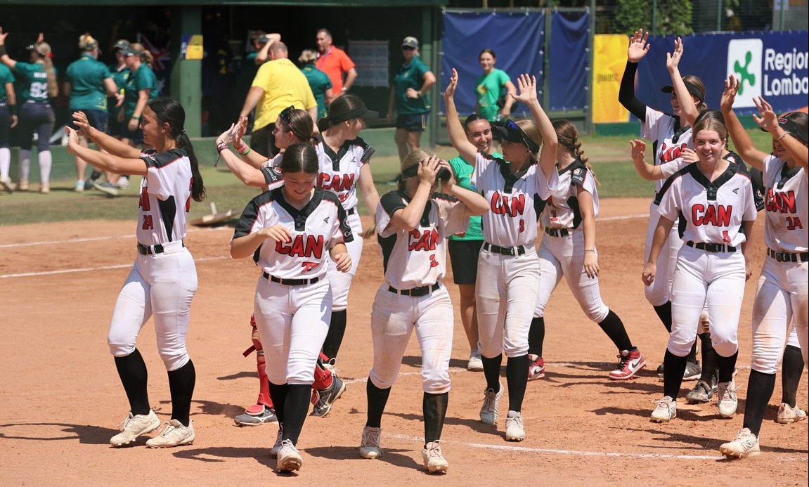 Canada showcase plenty of talent on WBSC U-15 Women's Softball World Cup debut - World Baseball ...