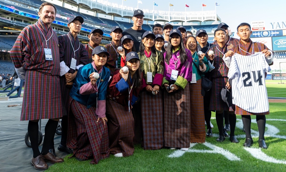 New York Yankees host Bhutan Baseball & Softball Federation - World ...