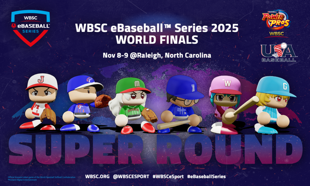 One Month to Go: WBSC eBaseball™ Series 2025 World Finals Super Round ...