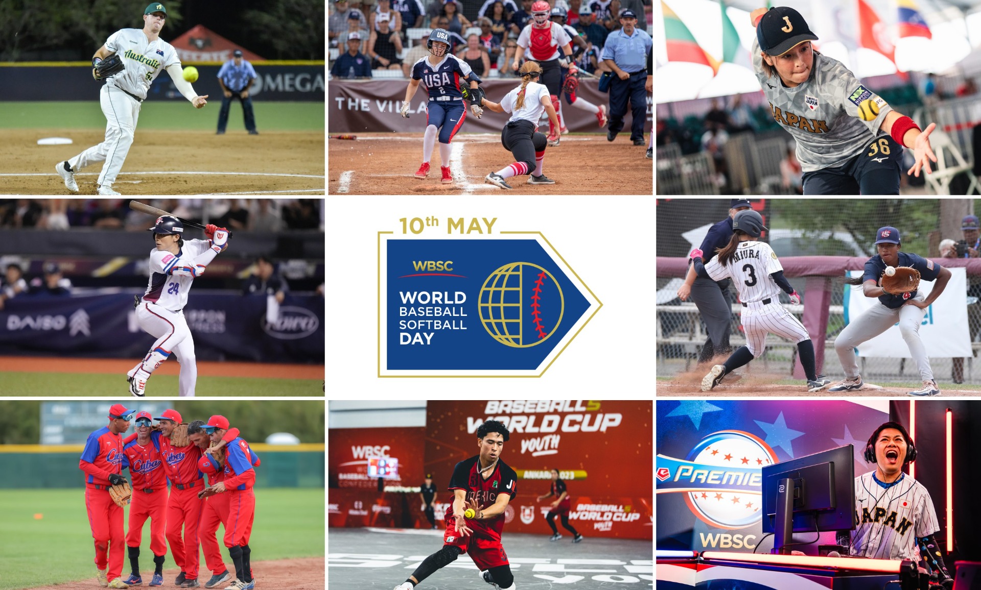 10th May: World Baseball Softball Day - Get Involved - World Baseball ...