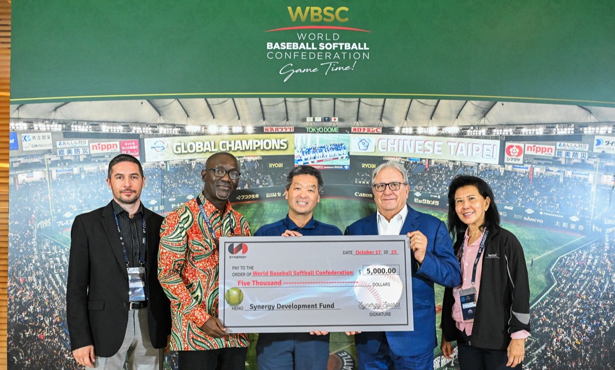 Synergy Sports donates Development Fund to WBSC Legacy Club, WBSC ...