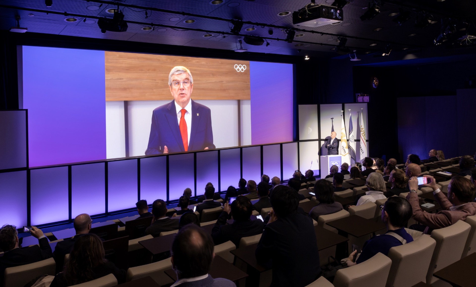 Bright future to 'Olympic Games Los Angeles 2028 and beyond' highlighted by IOC President Thomas ...