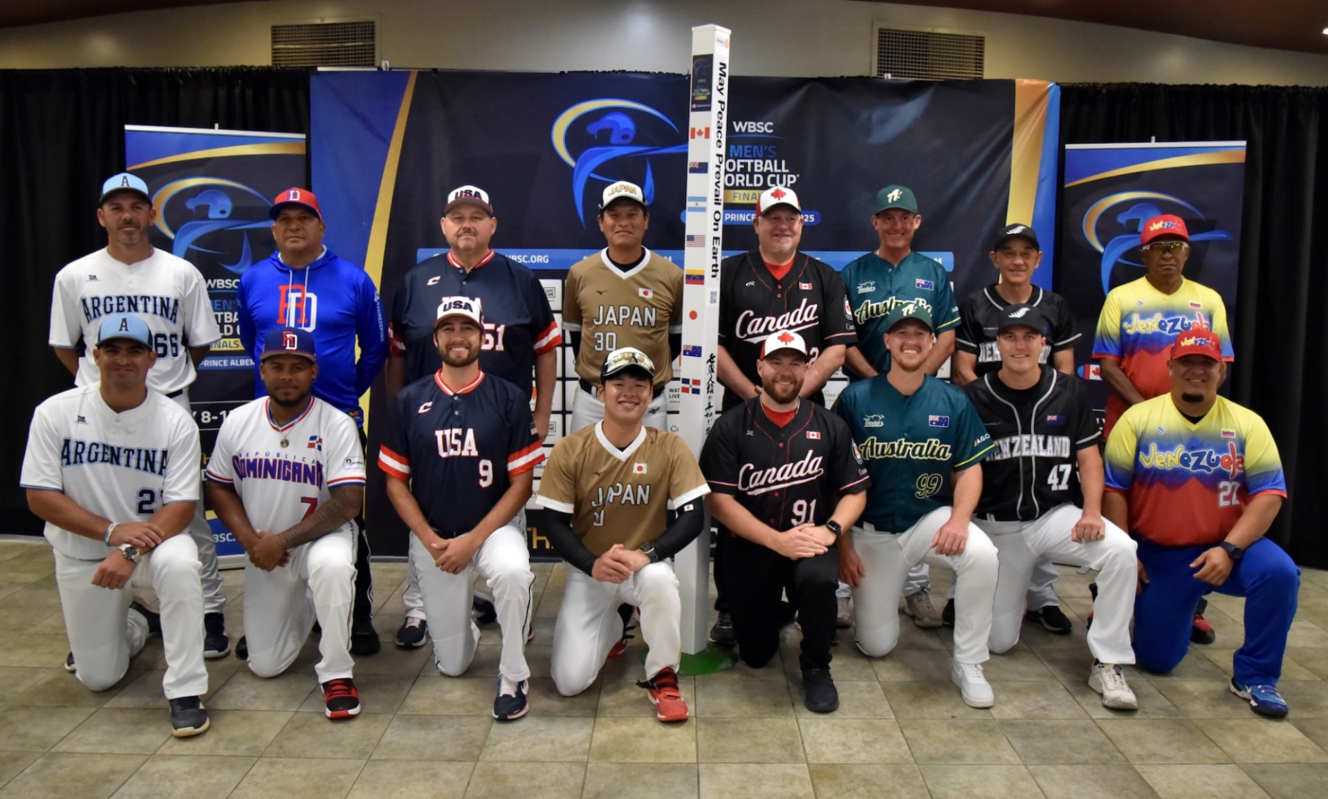 WBSC Men's Softball World Cup Finals press conference: Head coaches ...