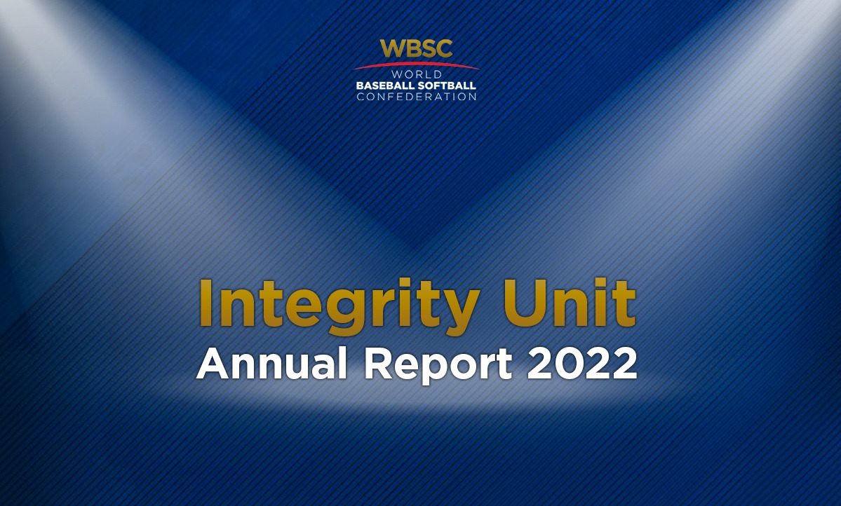 WBSC publishes first Integrity Unit annual report - World Baseball Softball Confederation - wbsc.org