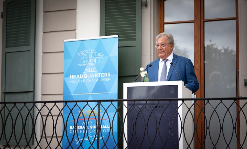 WBSC President Riccardo Fraccari: Celebrating World Baseball Softball ...