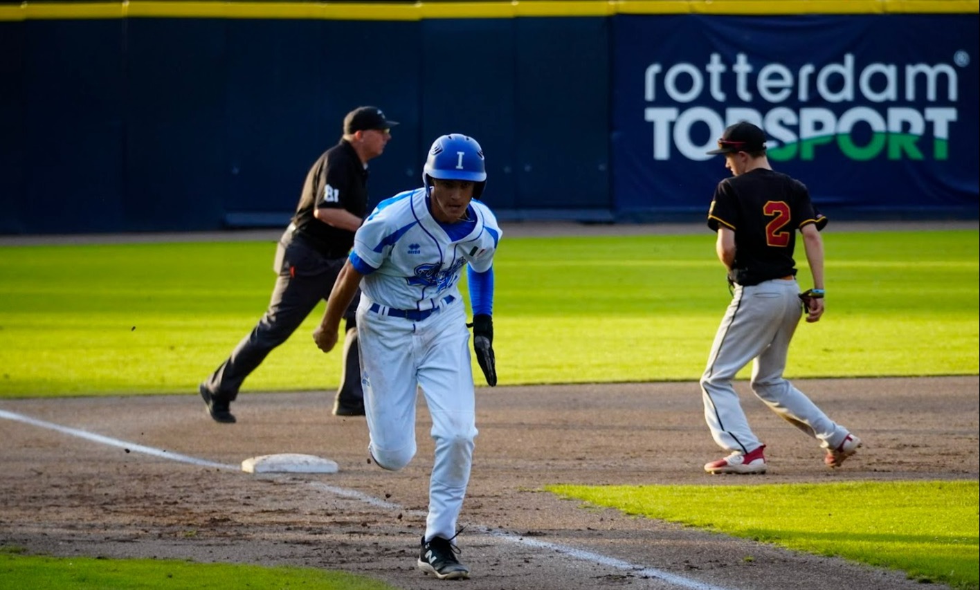 Team Italy U15 rematch against the Czechs in Youth Rotterdam Baseball ...