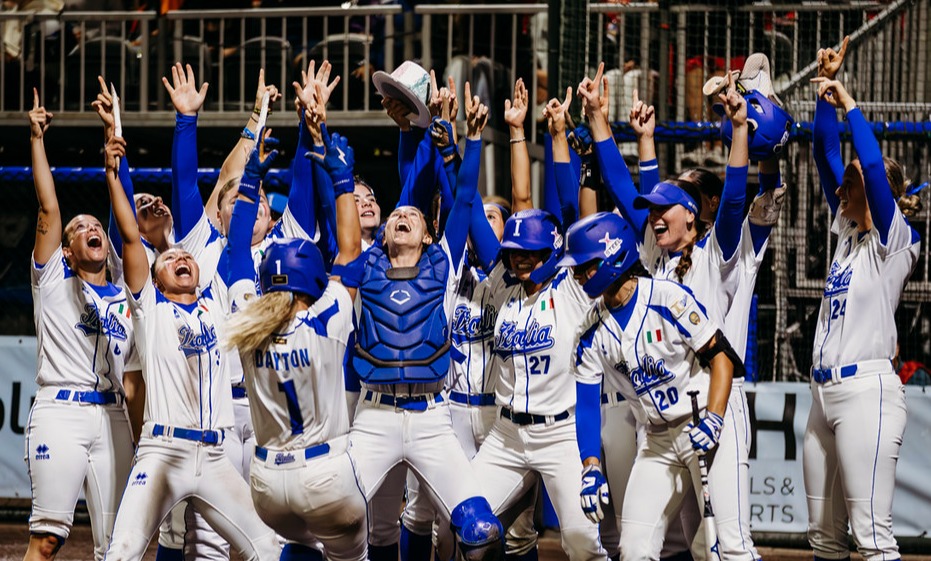 Italy Secures First Finalist Spot in the Women's Softball European ...