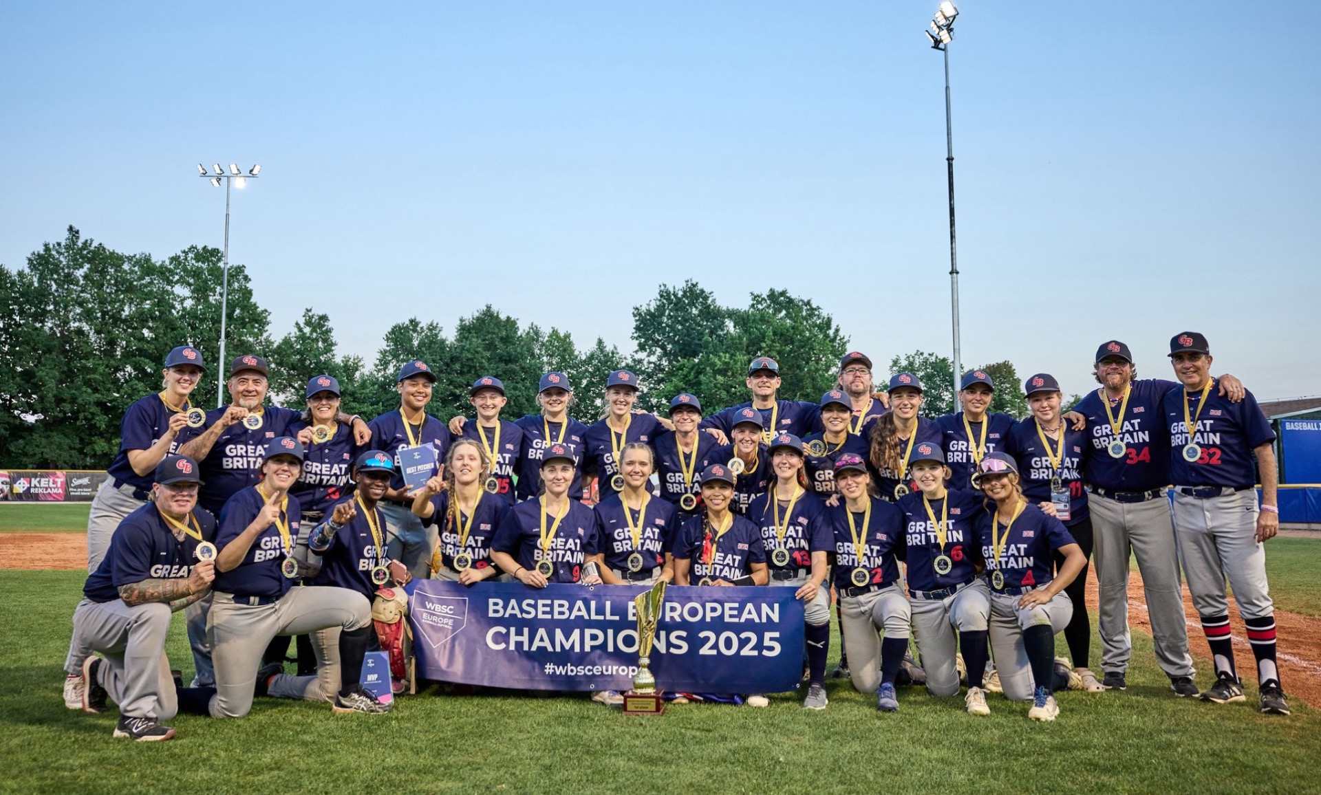 Great Britain Win The 2025 Women's Baseball European Championship ...
