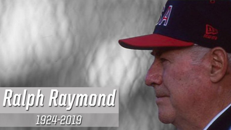 First USA Softball Olympic Coach, WBSC Hall of Famer Ralph Raymond ...