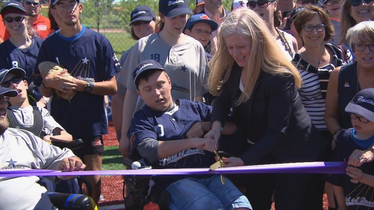 Moncton opens Atlantic Canada first accessible baseball field - World ...