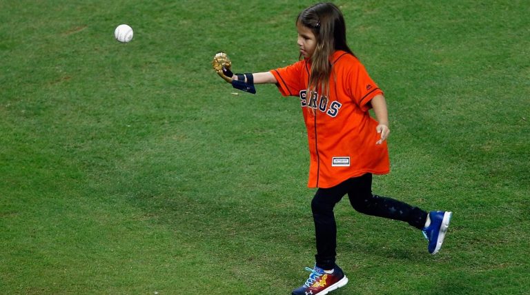 Hailey’s dream comes true at the World Series in Houston - World ...
